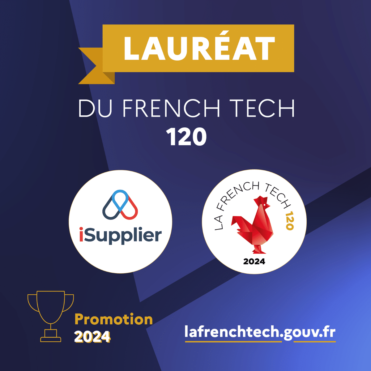 iSupplier intègre le French Tech Next40/120 - iSupplier